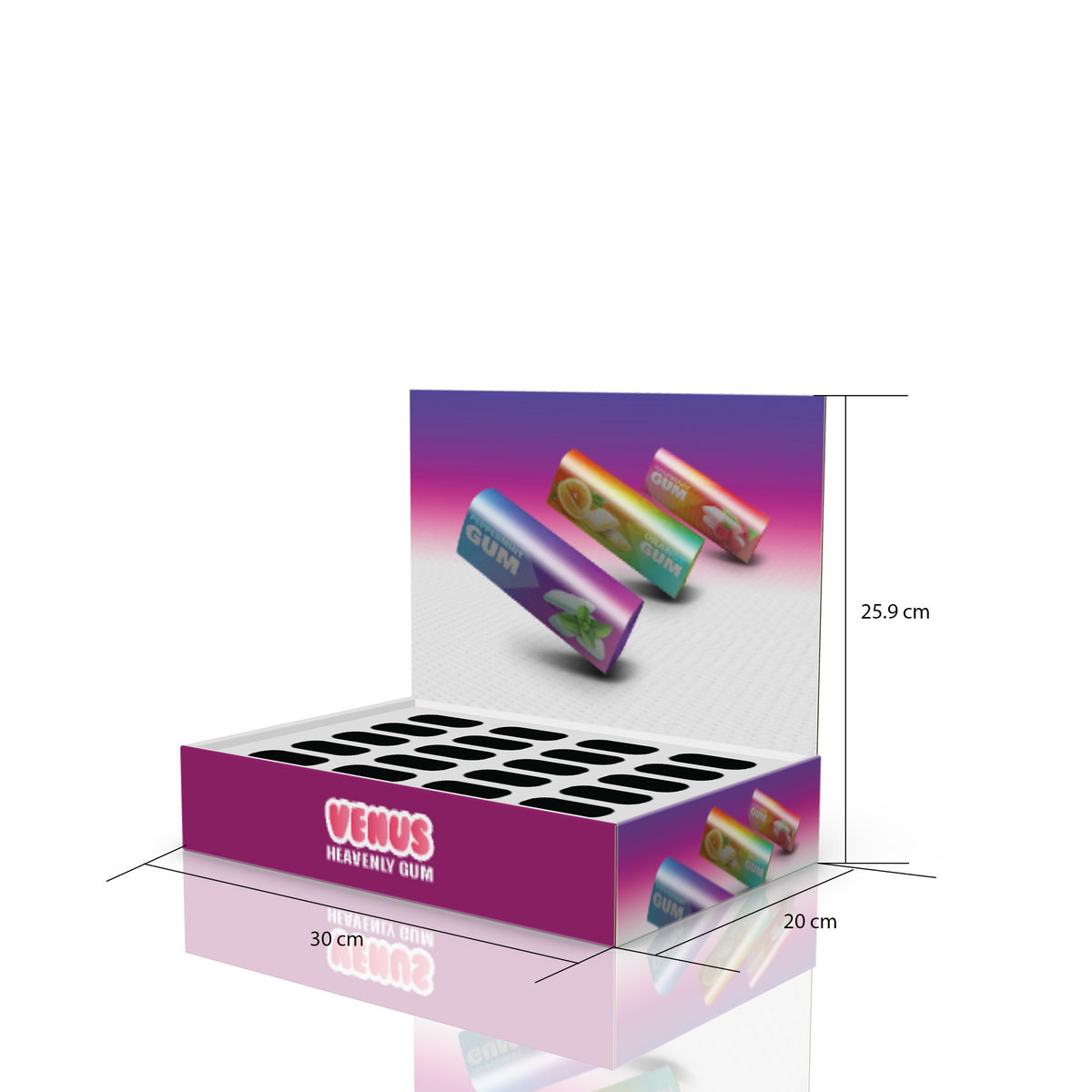 Venus Counter Display – Exodus Design Studio