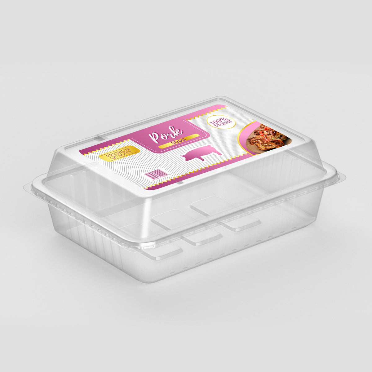 Food Container Labels - Rectangle – Exodus Design Studio