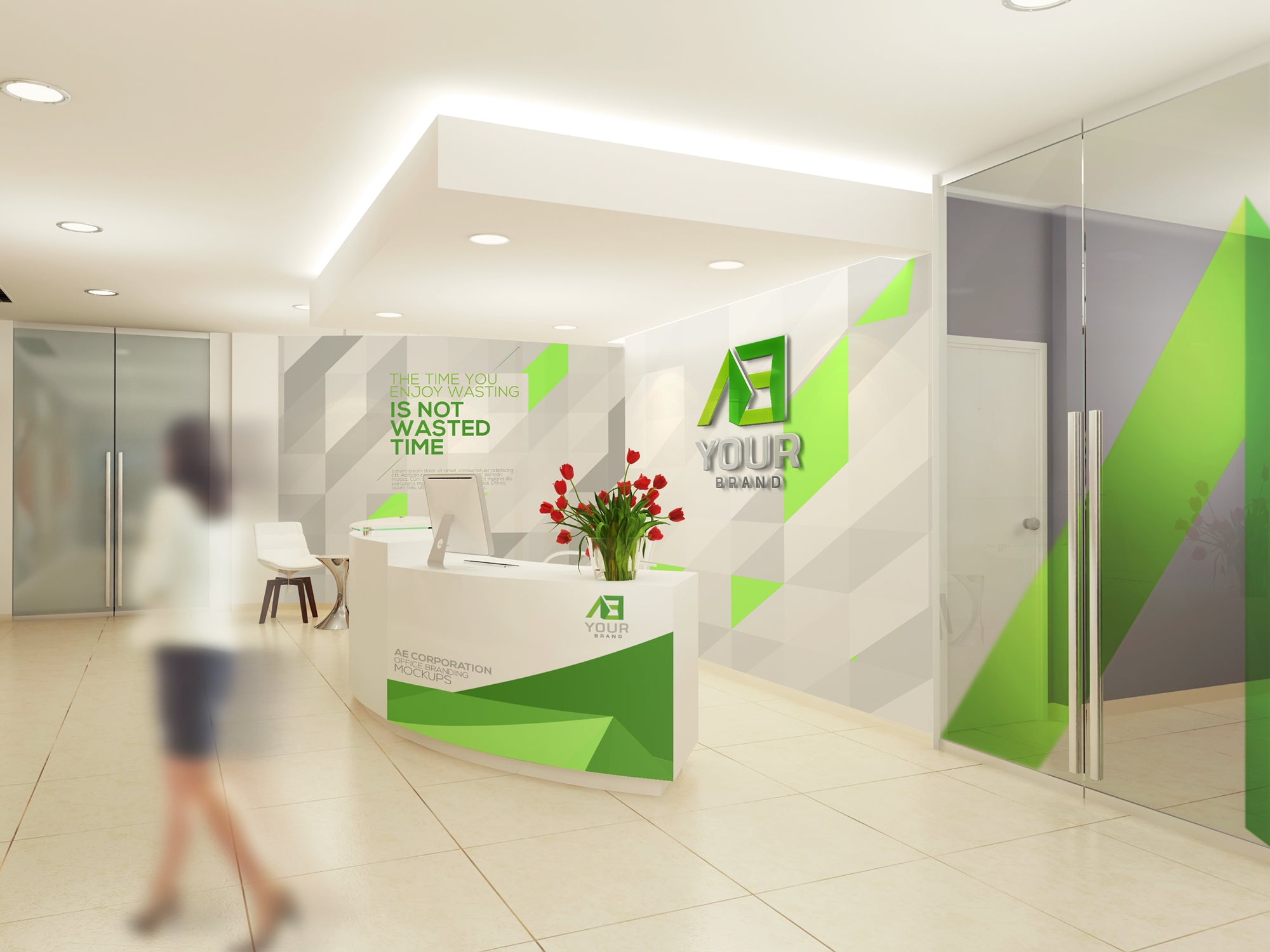 Office Interior Wallcover – Exodus Design Studio