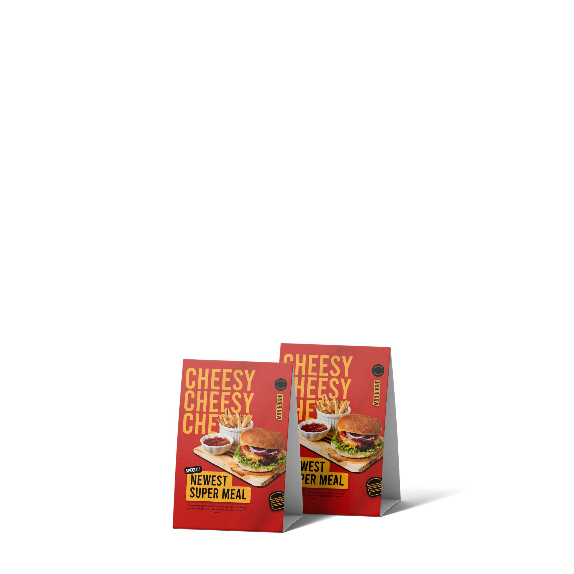 Tabletop Tent Signs - Customized Printing – Exodus Design Studio