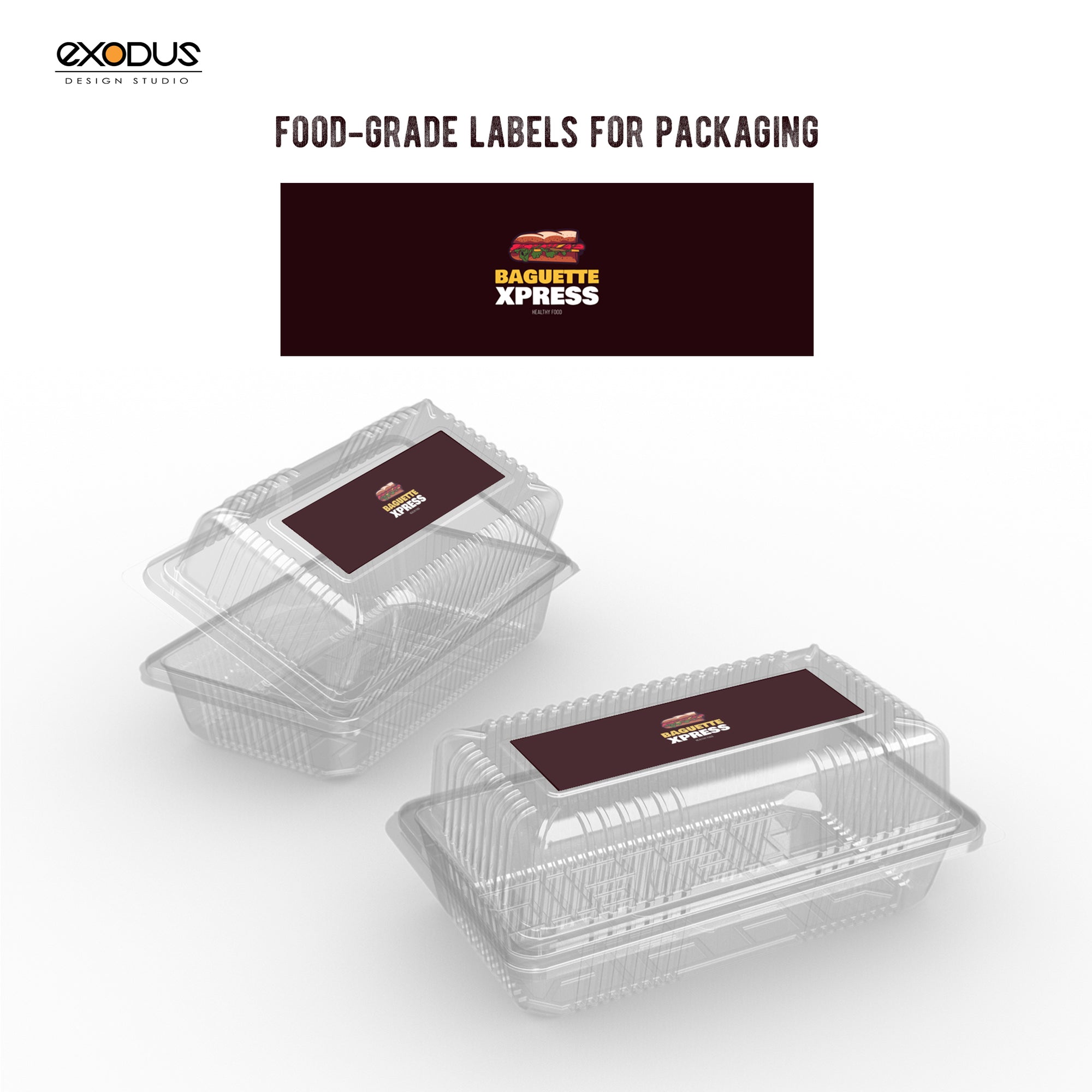 Meal Packs Labels - Customized Printing – Exodus Design Studio
