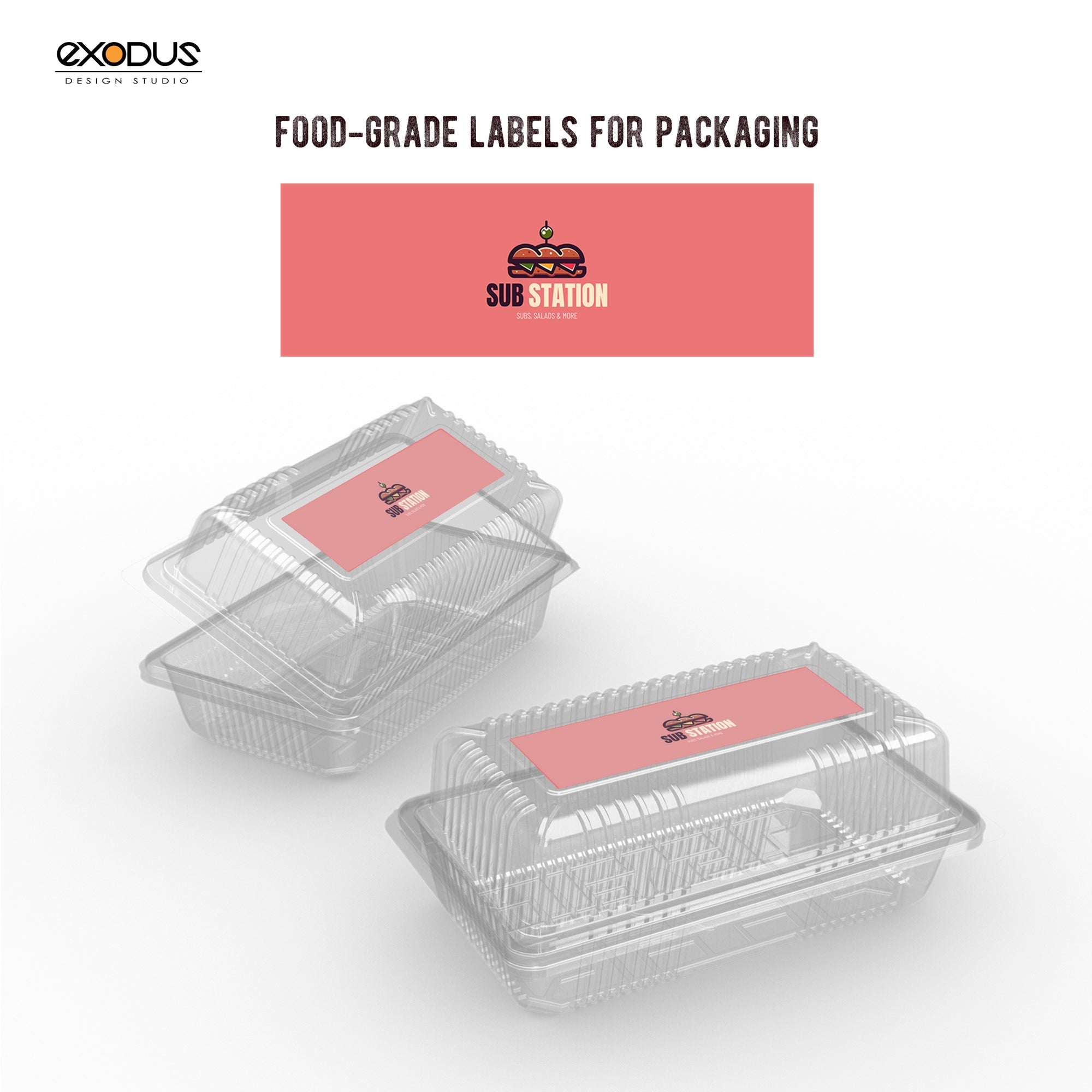 Meal Packs Labels - Customized Printing – Exodus Design Studio